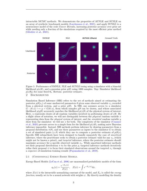 Maximum Likelihood Learning Of Energy Based Models For Simulation Based