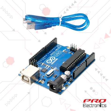 Arduino Uno Con Chip Atmega 328p Cable Pro Electronics