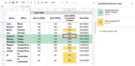 Conditional Formatting Google Sheets Complete Guide - Ponasa