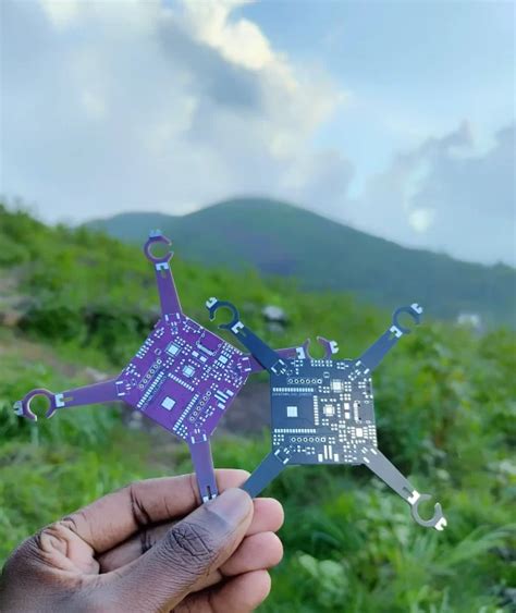 Esp32 Based Drone Smartphone Controlled Pcb Esclabs