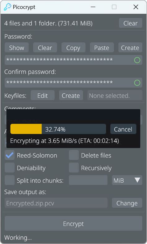 Install Picocrypt On Linux Snap Store