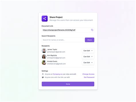 Share Modal By Meryem Demir On Dribbble