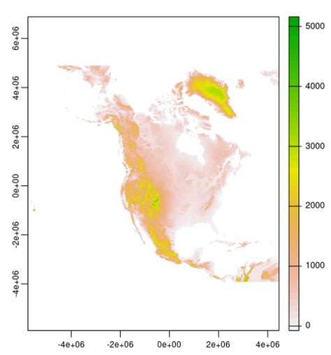 Coordinate System Reading Rasters In R Using Terra Package