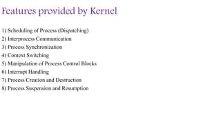 Monolithic Kernel PPT