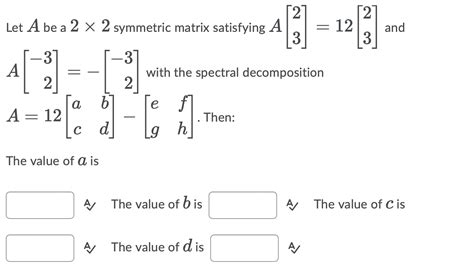 Solved 2 And 3 21 Let A Be A 2 X 2 Symmetric Matrix