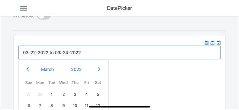 date range on mobile landscape not usable · issue 2686 · flatpickr