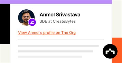 Anmol Srivastava Sde At Createbytes The Org