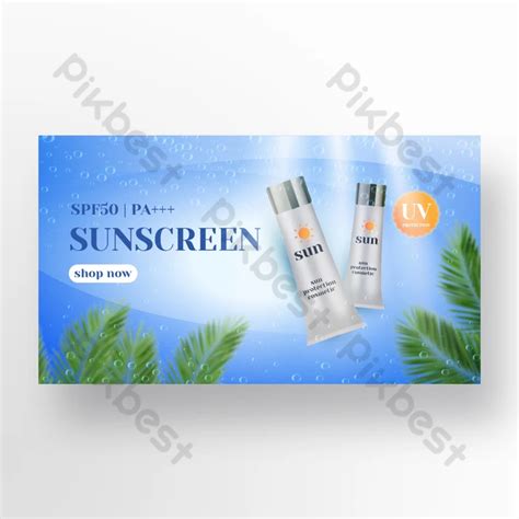 Skin Sunscreen Homepage Design Ai Free Download Pikbest