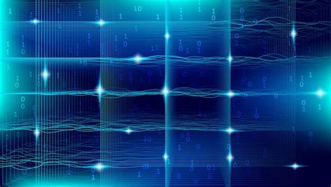 Premium Vector Circular Big Data Flow Background