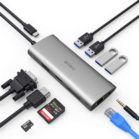 WIWU USB C HUB ALPHA 11IN1 Digistore
