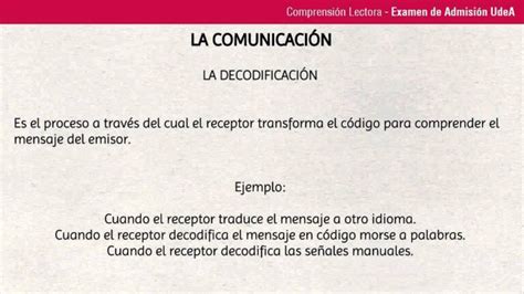 ¿qué Es La Codificacion En La Comunicacion Ejemplos Haras Dadinco