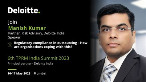 manish kumar on linkedin vendorriskmanagement tprm thirdpartyrisk