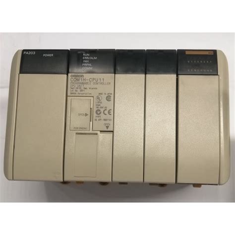 [used] original omron cqm1h cpu11 programmable controller set shopee