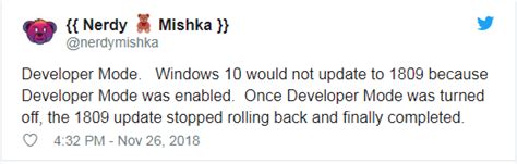 Windows V Install Could Fail If Developer Mode Is Enabled MiniTool