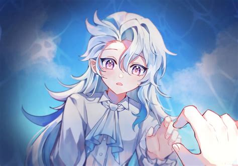 Neuvillette Genshin Impact Drawn By Cassiopeia Danbooru