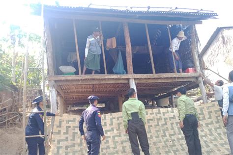 ကံမမြို့နယ်၌ လေပြင်းဘေးကြိုတင်ကာကွယ်ရေး နေအိမ်များ အားဖြည့်ပြုပြင်ဆောင်ရွက်ပေး Information And