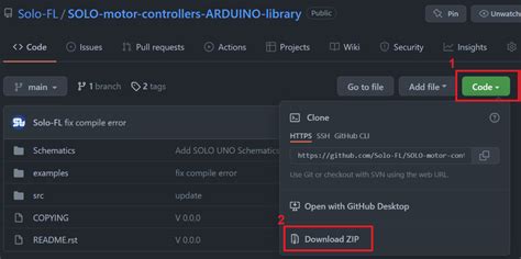 SOLO Arduino Library Hello World