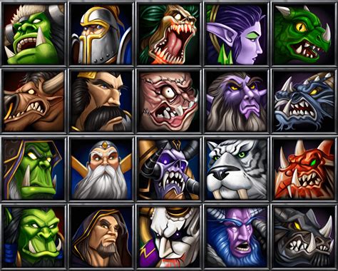 Пак классических Hd иконок для The Frozen Throne Warcraft 3 Моды Xgm