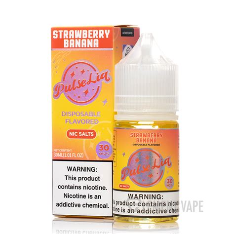 Strawberry Banana Pulse Liq Salts 30ml 9 99