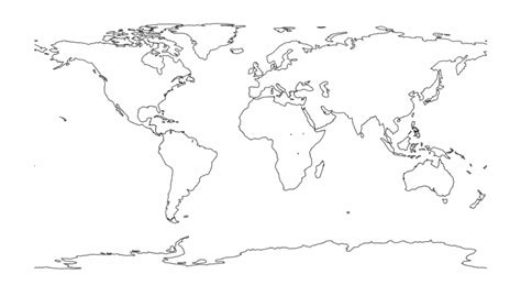 Free World Map Clip Art Black And White Download Free World Map Clip