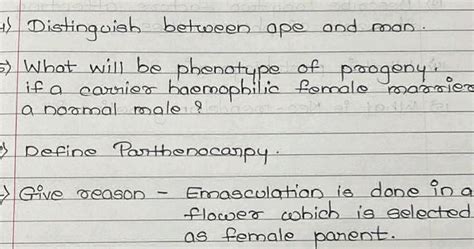 4 Distinguish Between Ape And Man What Will StudyX