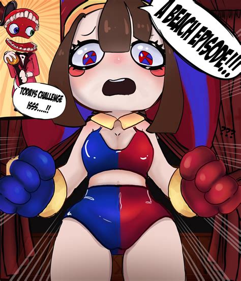 Rule 34 2023 2d 2d Artwork 2d Artwork Bikini Black Pants Bow Tie