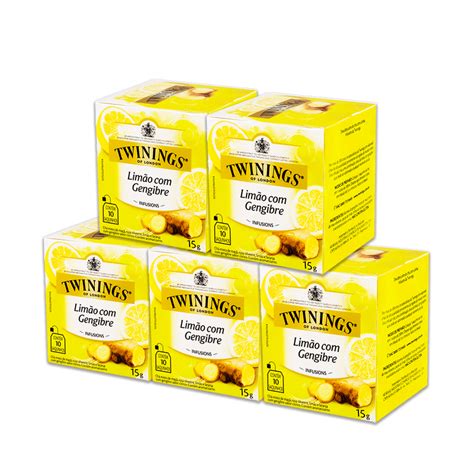 Kit Chá Twinings Lemon And Ginger Twinings
