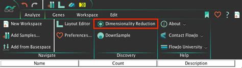 Dimensionality Reduction Flowjo Documentation Flowjo Documentation Documentation For