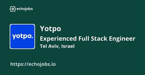 Hiring Experienced Full Stack Engineer Tel Aviv Israel Java Spring Elasticsearch Kafka R