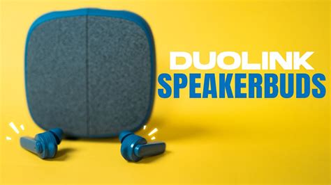 Duolink Speakerbuds Earbuds And Speaker In One Youtube