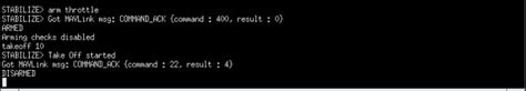 Copter Not Arming Through Python Script Issue 695 Dronekit