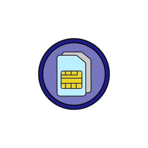 Premium Vector Dual Sim Vector Type Icon