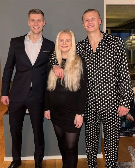 Erling Haalands Rarely Seen Older Brother Joins Man City Title