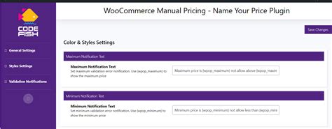 WooCommerce Manual Pricing Name Your Price Plugin By TheCodeFish