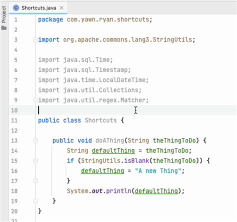 Jetbrains Intellij Keymaps Of My Favorite Shortcuts Ten Mile Square Technologies