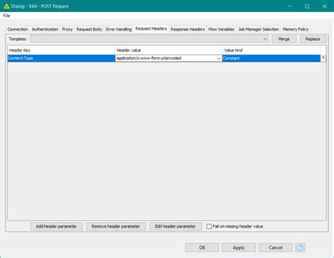 Post Request Node Not Recognizing Body Knime Analytics Platform