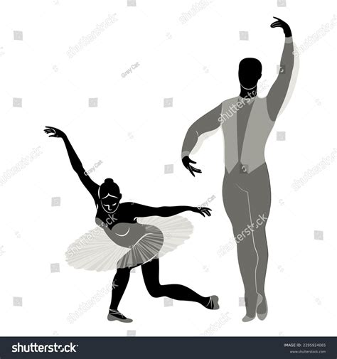 Naked Ballet Dancers Stock Vectors And Vector Art Shutterstock