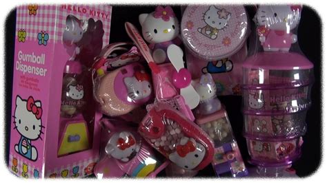 Hello Kitty Candy Toys Mega Unboxing Youtube