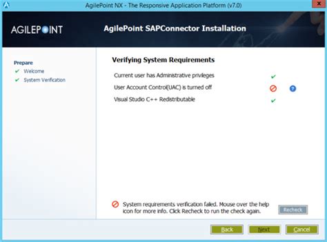 Troubleshooting Agilepoint Sap Connector Installation