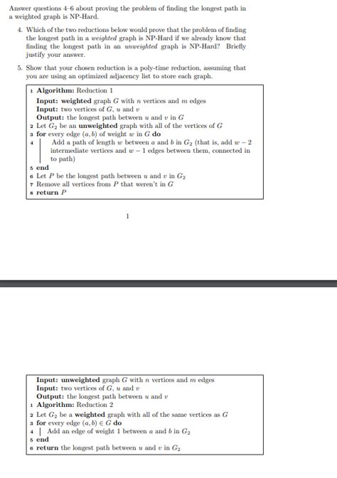 Solved Answer Questions About Proving The Problem Of Chegg