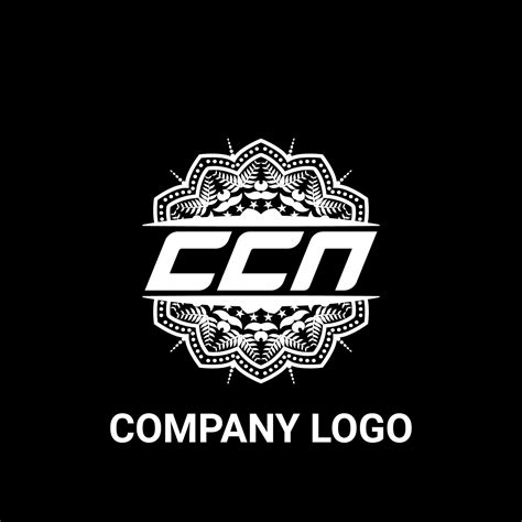 ccn letter royalty mandala shape logo ccn brush art logo ccn logo for a company business and