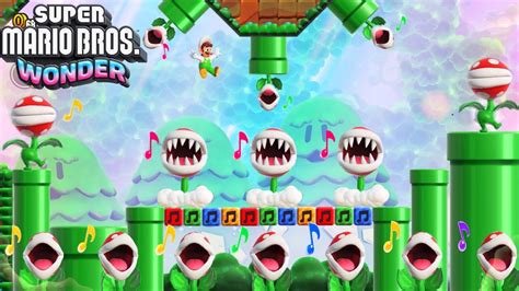 Walking Piranha Plants In Super Mario Bros Wonder Youtube