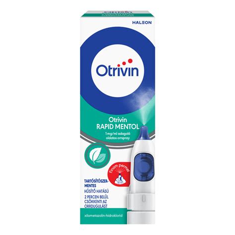 Otrivin Rapid Menthol 1 Mg Ml Adagoló Oldatos Orrspray 10 Ml