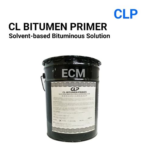 CL BITUMEN PRIMER L Solvent Based Bituminous Waterproofing And Anti Corrosion Solution