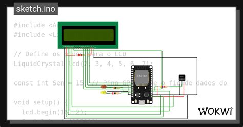 Monitoramento De Temperatura Copy Wokwi ESP STM Arduino Simulator