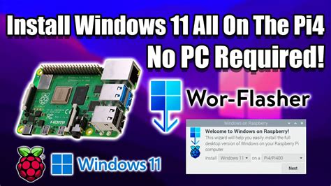 Finally Install Windows 11 On The Raspberry Pi 4 NO PC REQUIRED YouTube