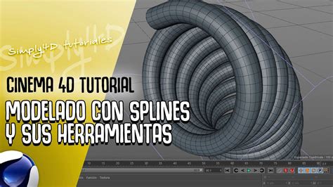MODELADO CON SPLINES Y SUS HERRAMIENTAS - TUTORIAL CINEMA 4D - YouTube