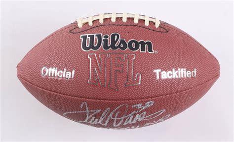 Terrell Davis Signed Nfl Mvp Official Football Inscribed Sb Xxxii Mvp Jsa Pristine Auction