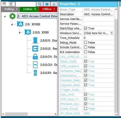 Aero Driver Properties