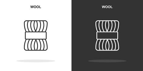 울 라인 아이콘 심플한 윤곽 스타일울 리니어 사인 흰색 배경에서 격리된 벡터 그림입니다 편집 가능한 스트로크 Eps 10 만들기에 대한 스톡 벡터 아트 및 기타 이미지